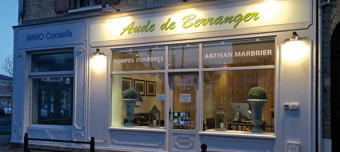 Pompes Funèbres – Aude de Berranger – Complexe Funéraire – Angerville ...